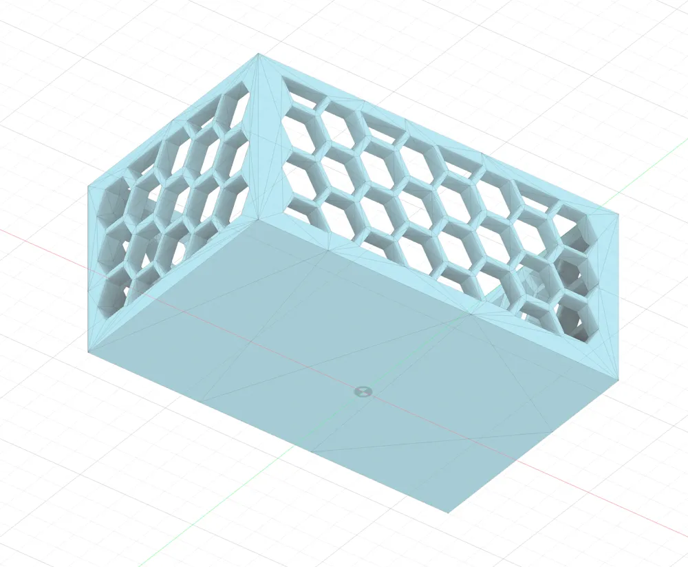 Honeycomb box all sides by ashrupert - MakerWorld
