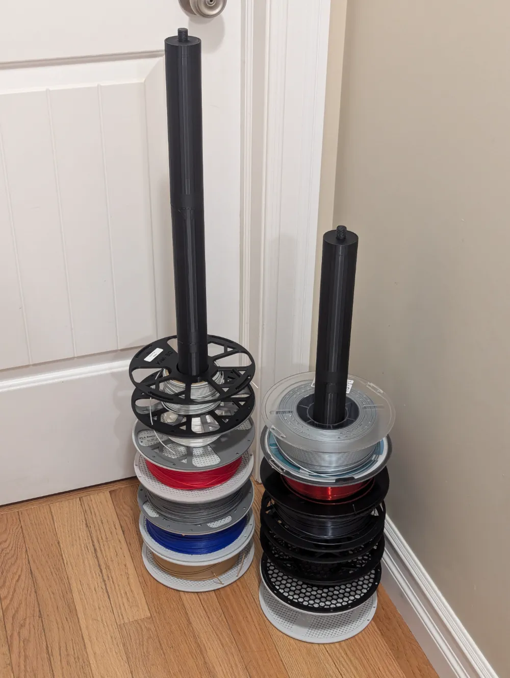 Expandable Spool Holder System Remixed by MerlinRPM - MakerWorld