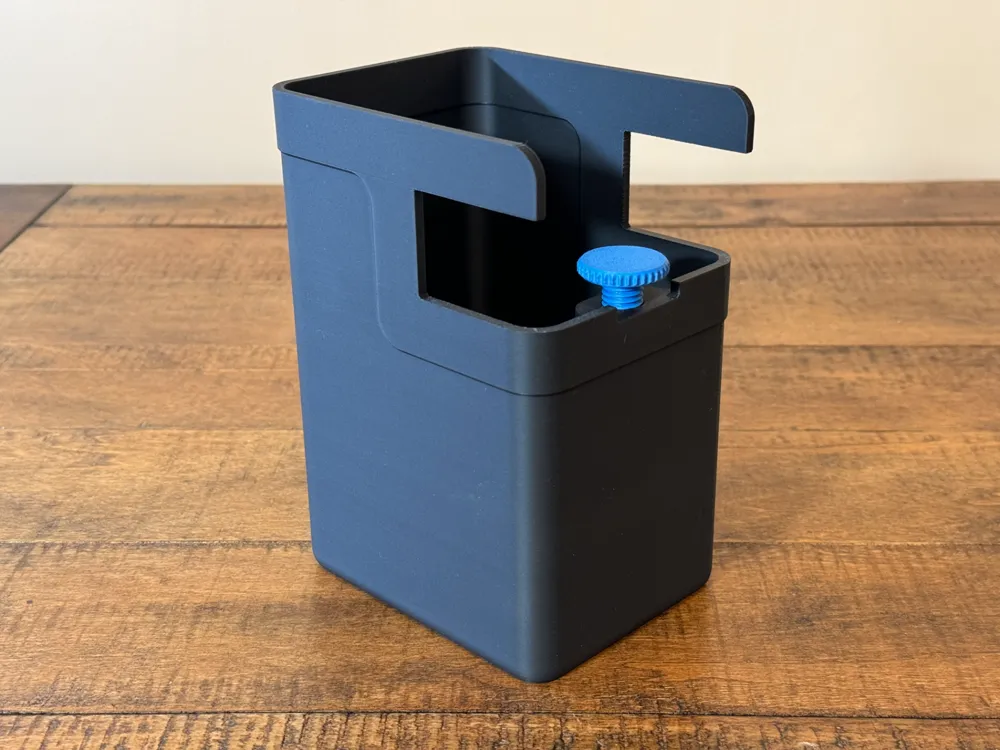 Clamp-On Desktop Trash Bin - Free 3D Print Model - MakerWorld