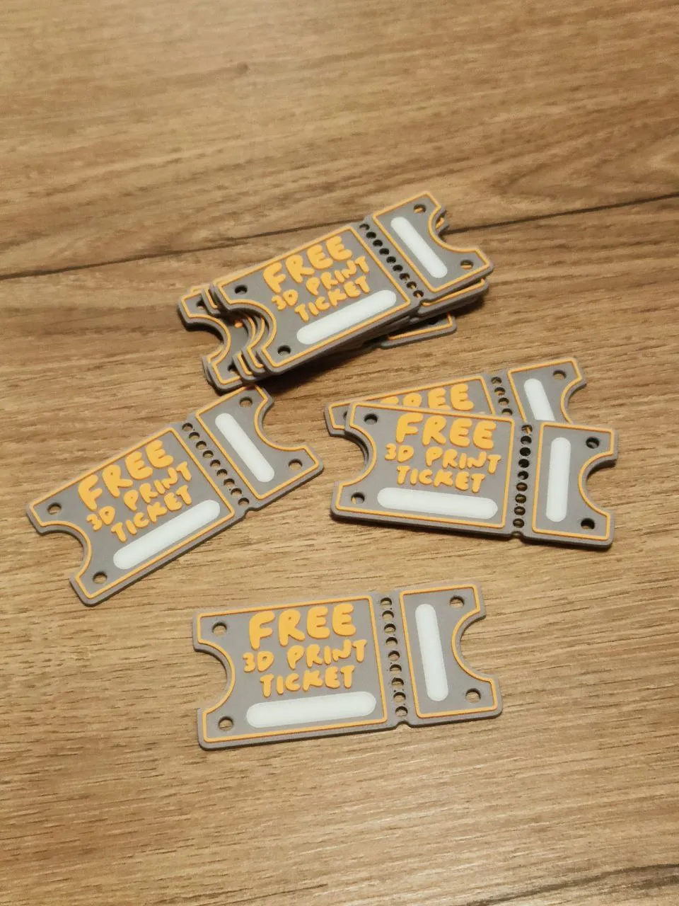 Free 3D Print Tickets - Free 3D Print Model - MakerWorld