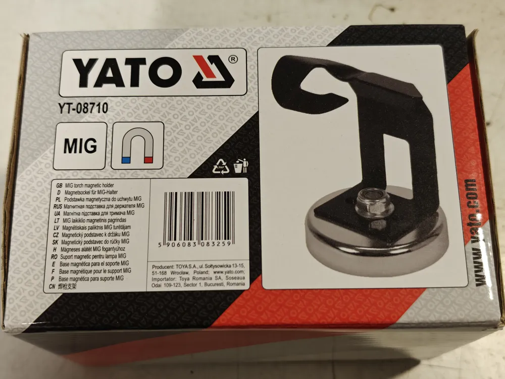 YATO MIG/MAG torch magnetic stand pad by PedroKV MakerWorld: Download ...