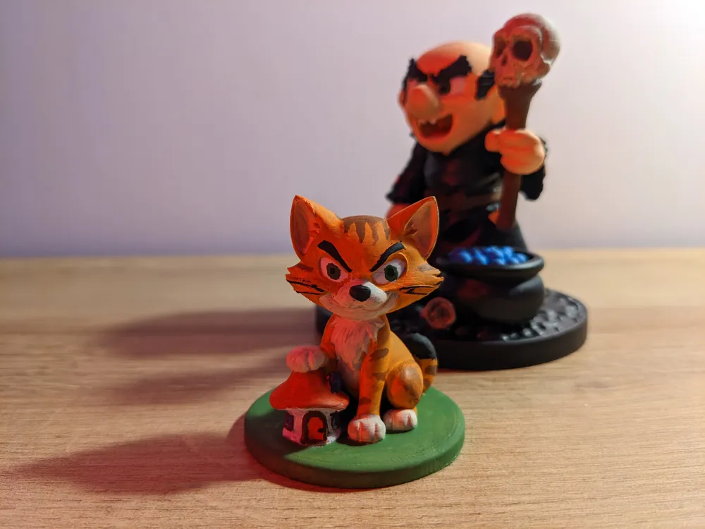 Azrael, Gargamel’s Cat - Free 3D Print Model - MakerWorld