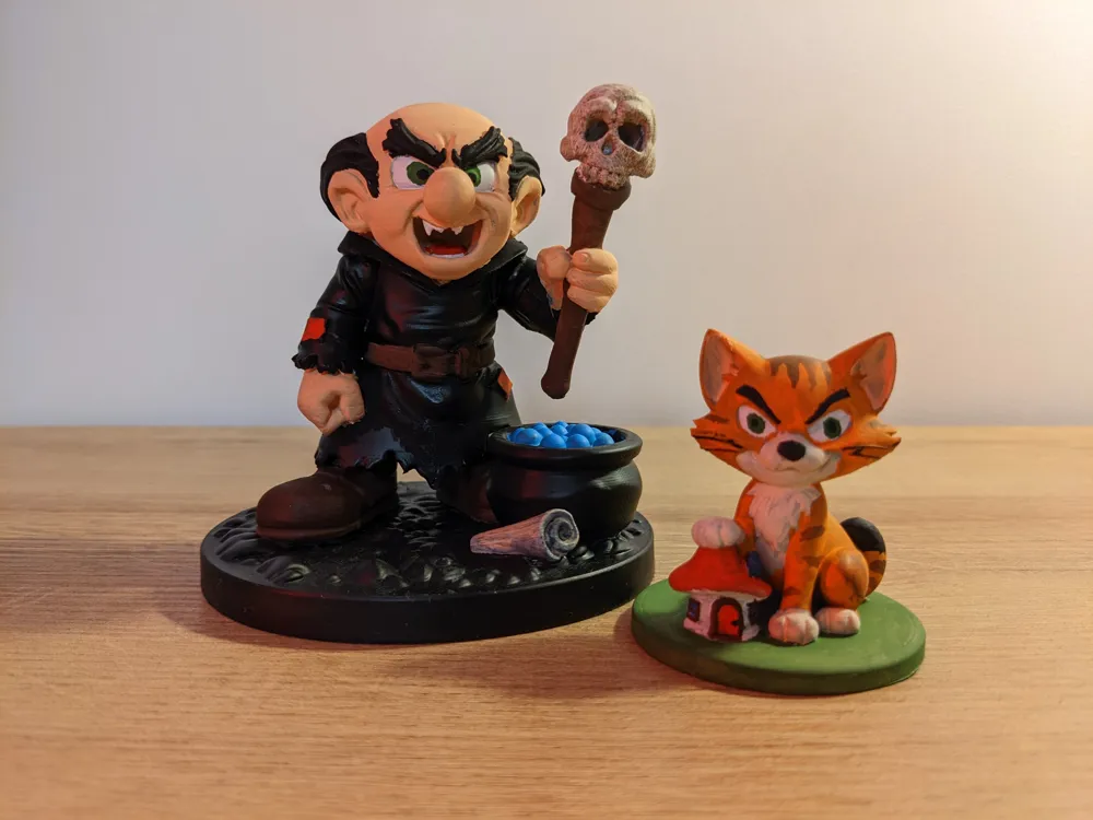 Azrael, Gargamel’s Cat - Free 3D Print Model - MakerWorld
