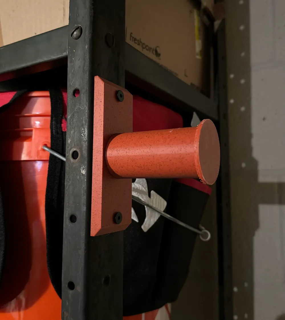 Filament Holder Shelf Bracket by mawittenauer - MakerWorld