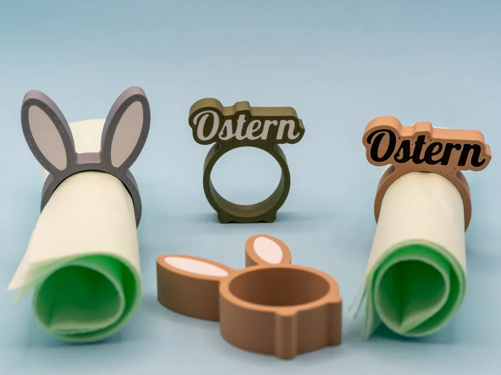 Easter Napkin Ring - Free 3D Print Model - MakerWorld