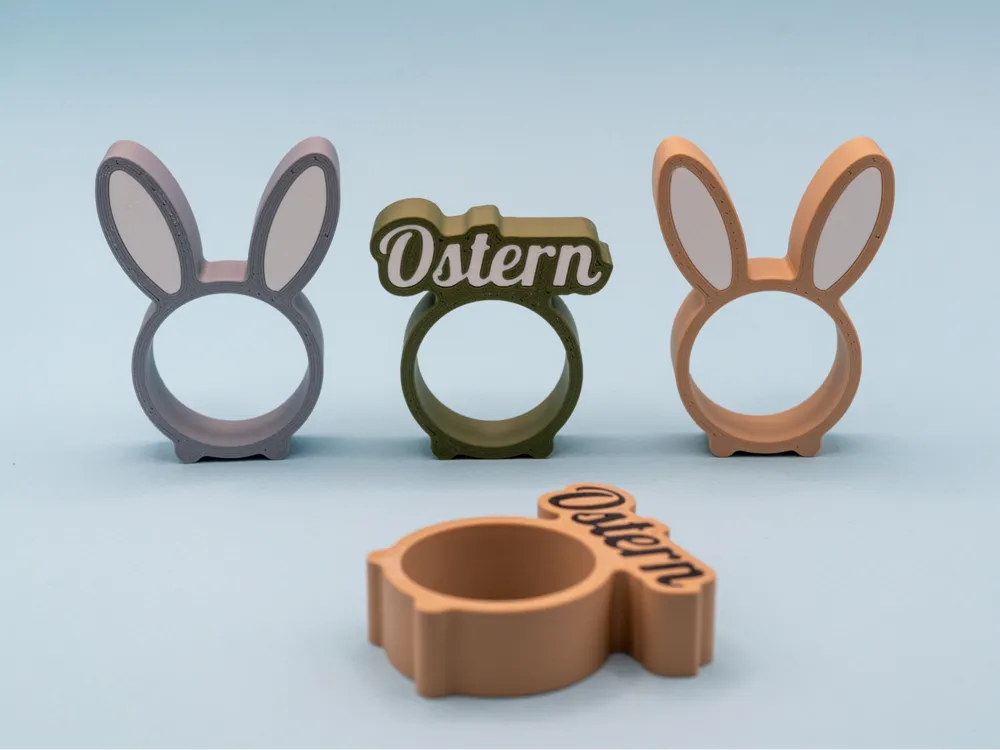 Easter Napkin Ring - Free 3D Print Model - MakerWorld