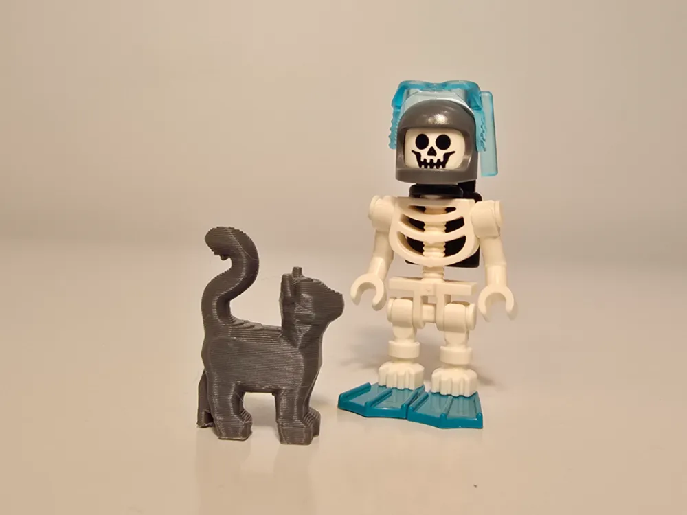 Brick Cat - Free 3D Print Model - MakerWorld