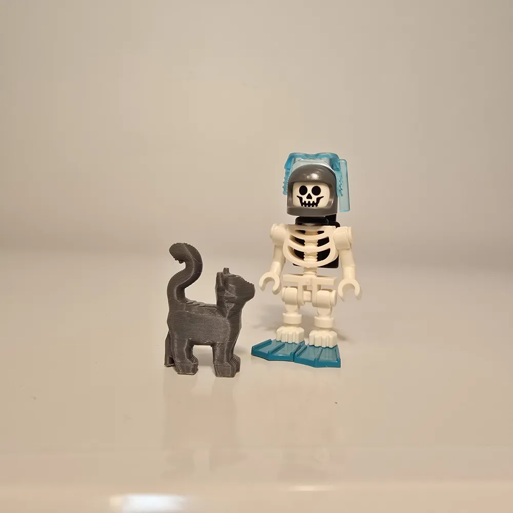 Brick Cat - Free 3D Print Model - MakerWorld