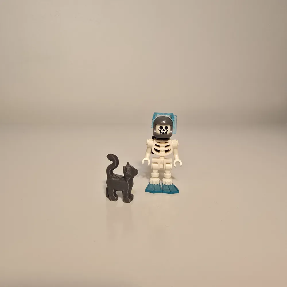 Brick Cat - Free 3D Print Model - MakerWorld