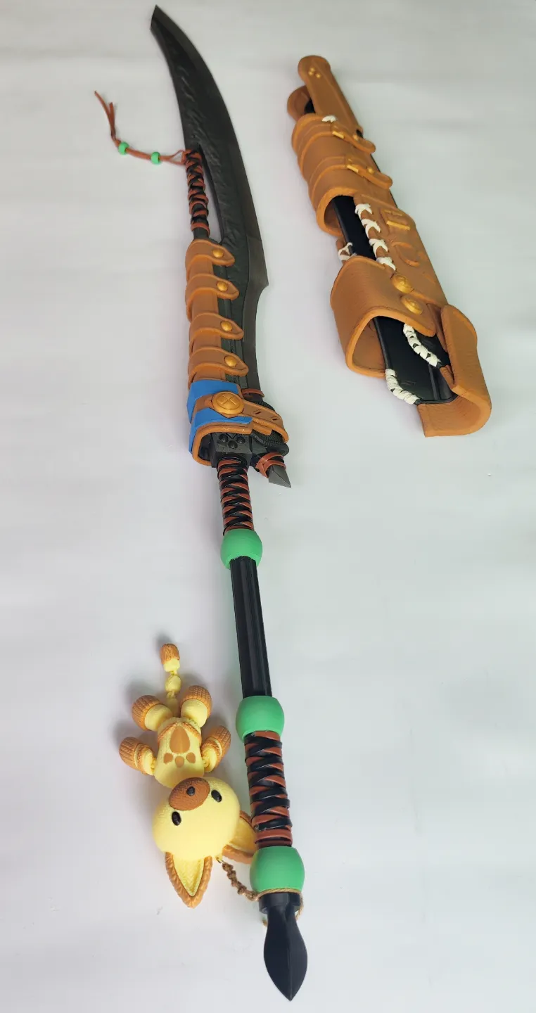 Monster Hunter - Hope Katana Full Set (NO AMS) - Free 3D Print Model ...