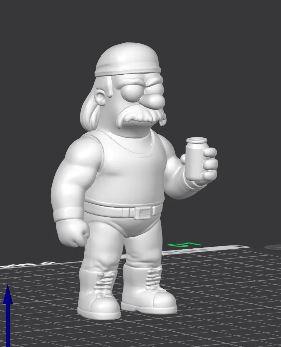 Hulk Hogan – Simpsons Style Figure by ricflairandy MakerWorld: Download ...