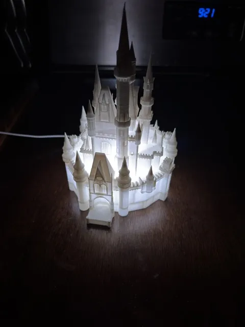 Cinderella castle - Free 3D Print Model - MakerWorld