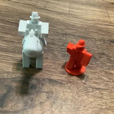 Dead Rails Outlaw riding a horse by turtleTAC_3 MakerWorld: Download ...