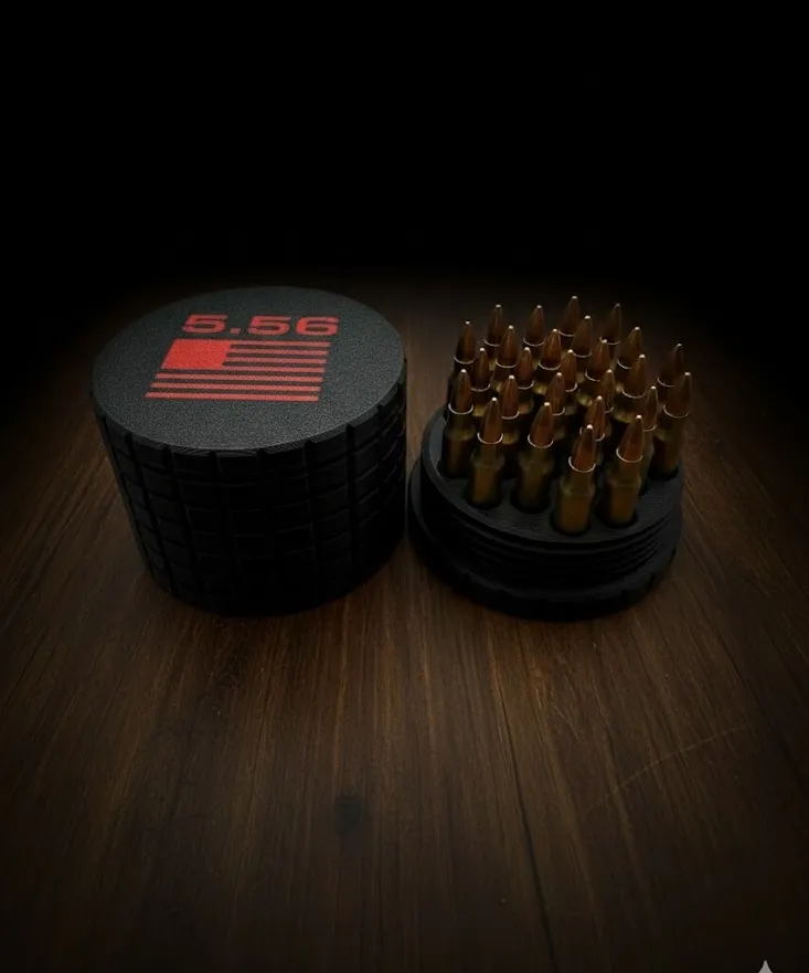 Ammo Containers- Frag Pattern - Free 3D Print Model - MakerWorld