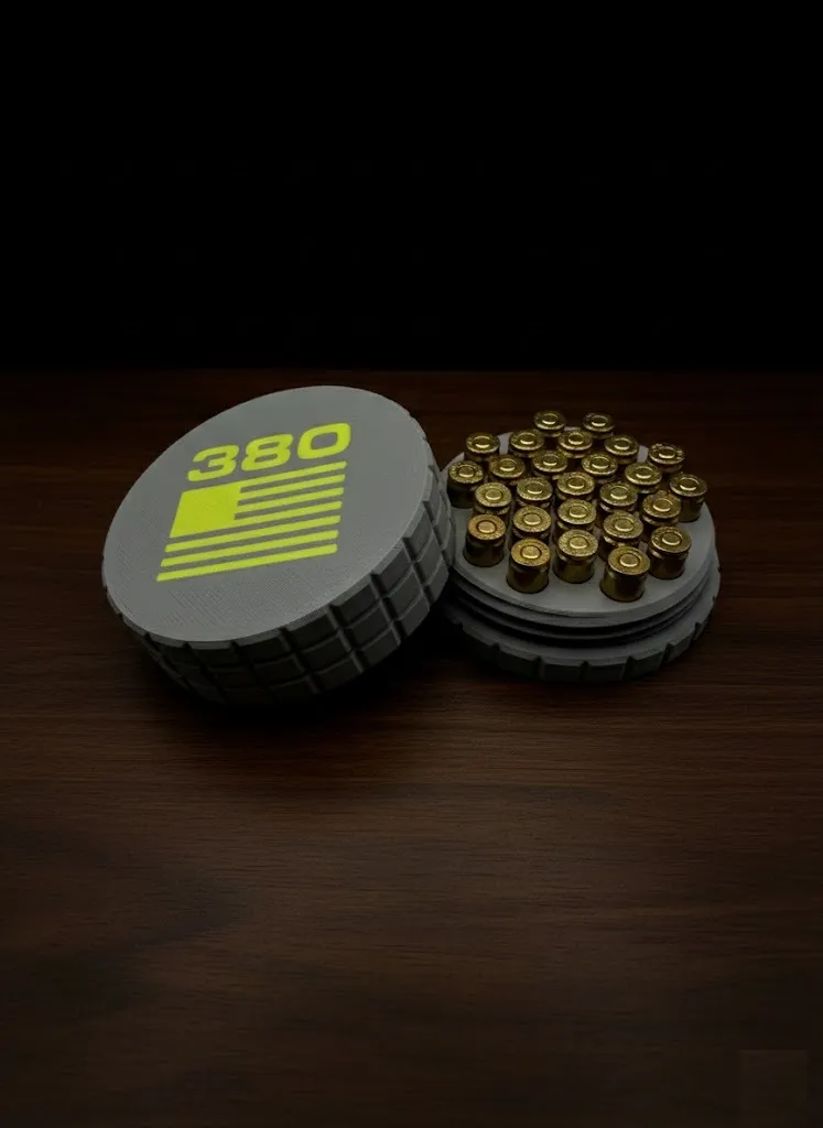 Ammo Containers- Frag Pattern - Free 3D Print Model - MakerWorld