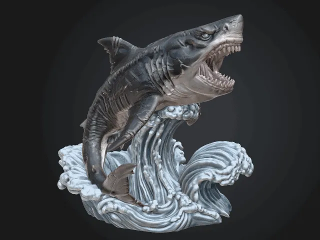 Megalodon - Free 3D Print Model - MakerWorld