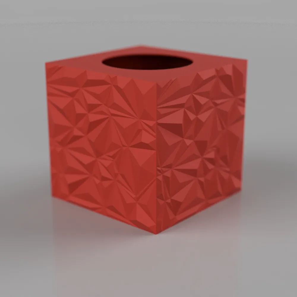 Tissue Box Triangle Pattern - Who Gives A Crap - Free 3D Print Model ...