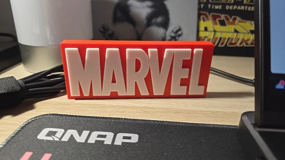 Marvel Logo Letters and Base Separated Remixed by Jasinto - MakerWorld