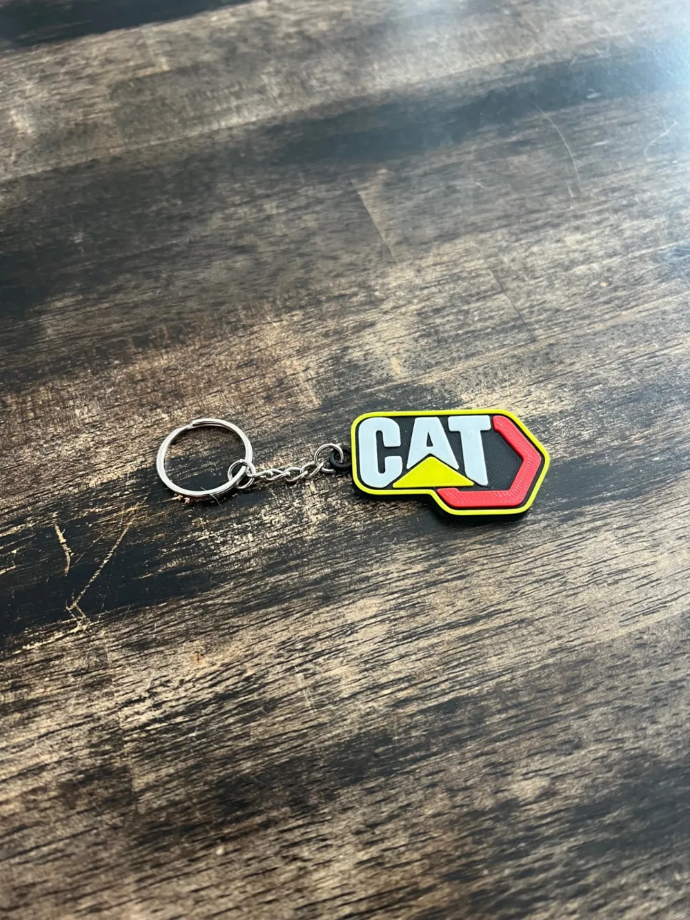 New Caterpillar Logo Keychain by Christian MakerWorld: Download Free 3D ...