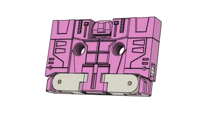 Transformers Cassette Warrior: Ravage and Laserbeak Combination by ...