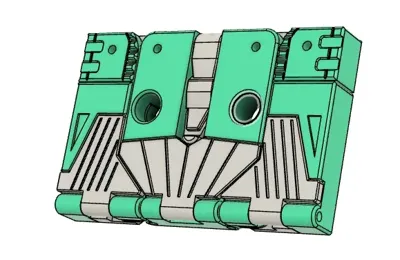 Transformers Cassette Warrior: Ravage and Laserbeak Combination by ...