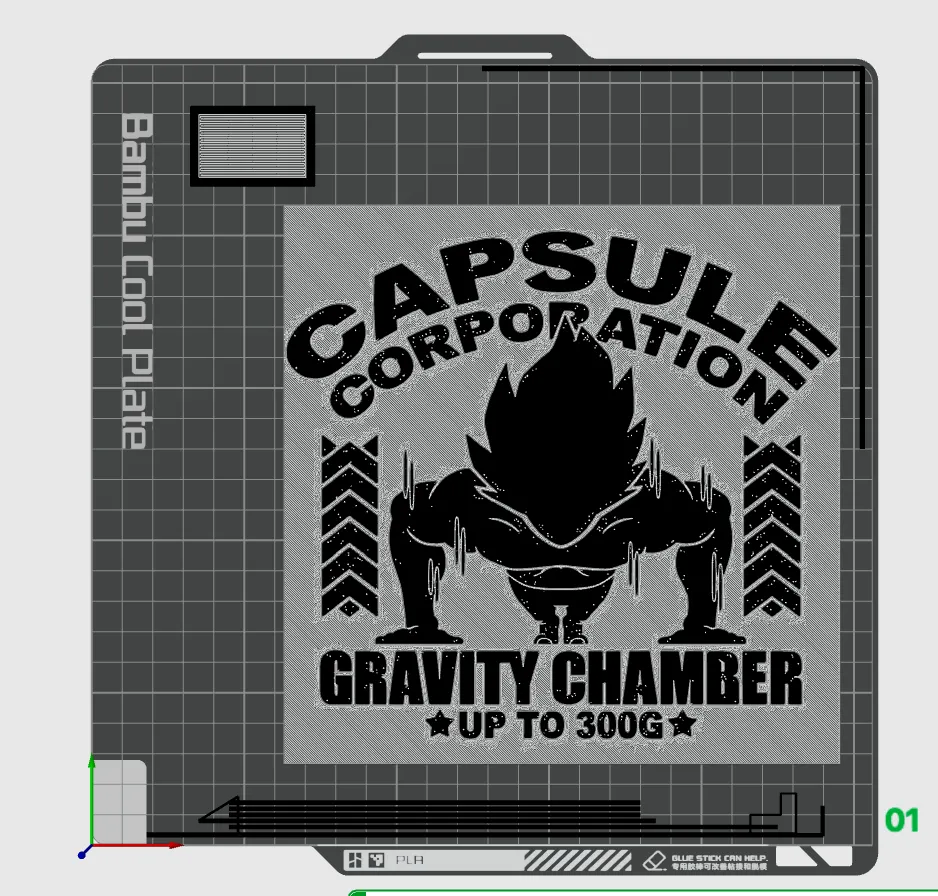 Dragonball z wall art / vegeta / sign by 3D Prints This Week - MakerWorld