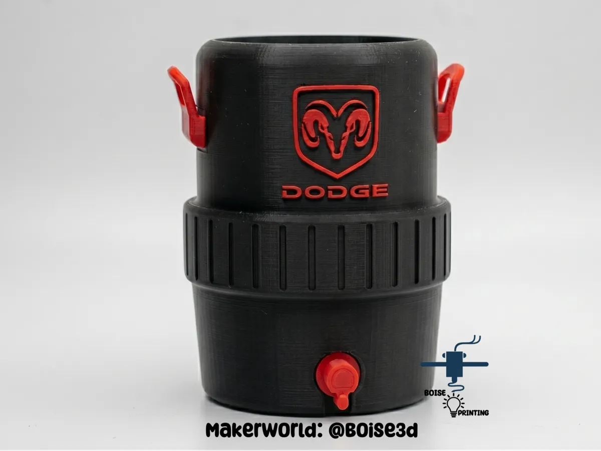 Dodge – Igloo Cooler Koozie - Free 3D Print Model - MakerWorld