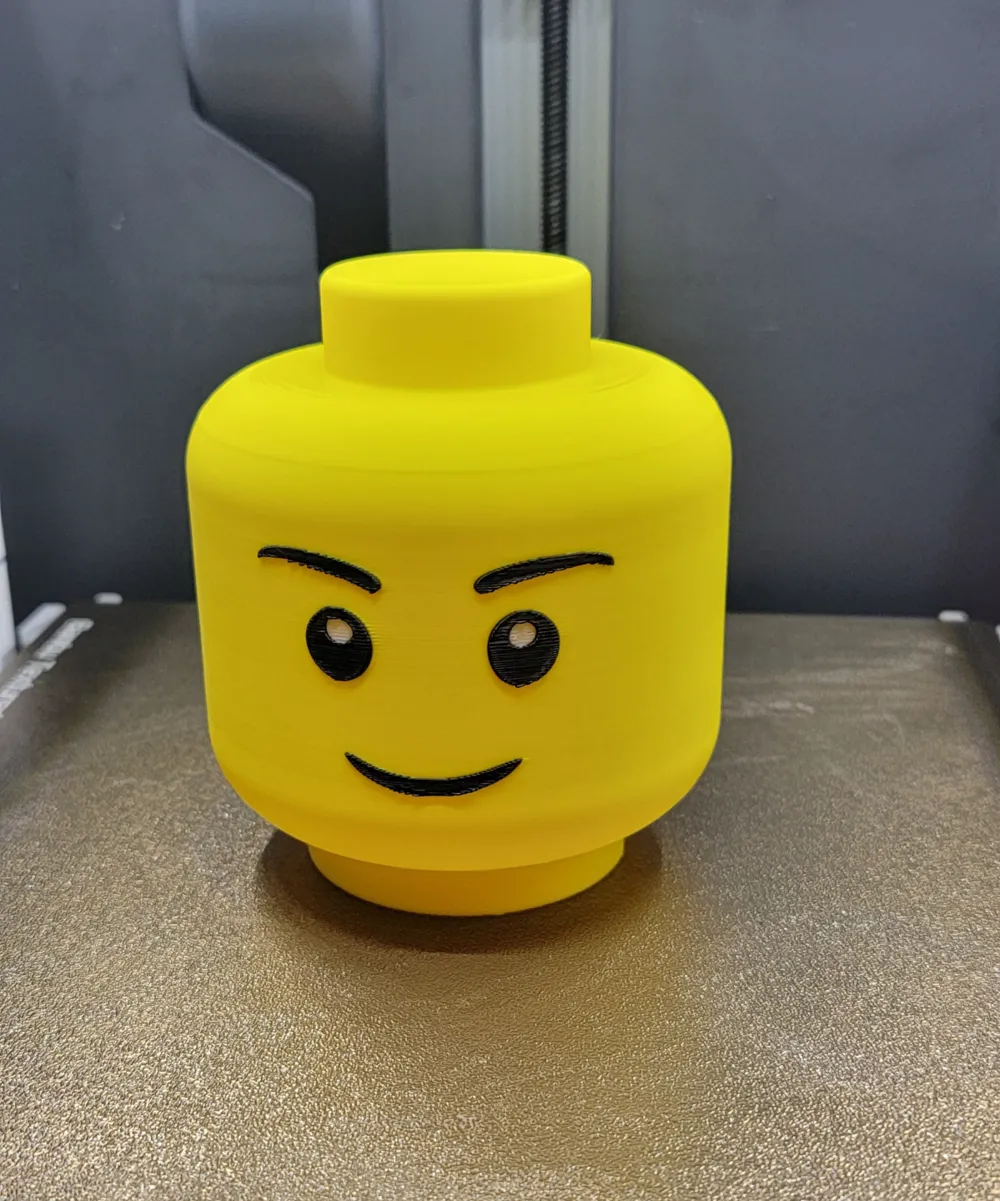 Light Up Brick Head! - LED 001 Kit - Free 3D Print Model - MakerWorld