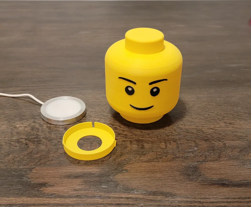 Light Up Brick Head! - LED 001 Kit by Printed Solutions MakerWorld ...