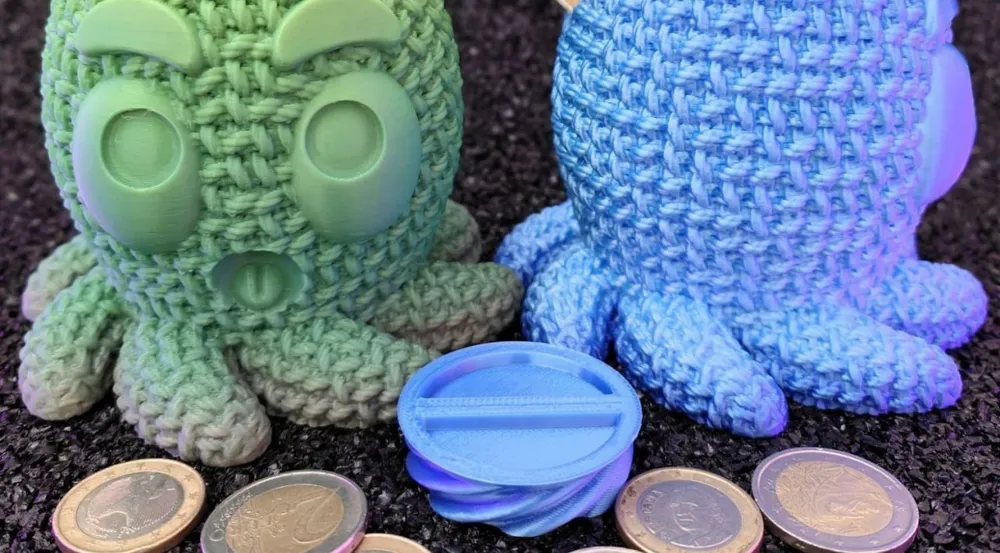 Octopus Piggy bank Remixed by jasonvorxis50 - MakerWorld