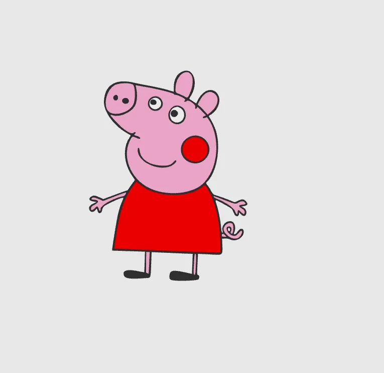 Peppa Pig keychain by Dub1ns MakerWorld: Download Free 3D Models