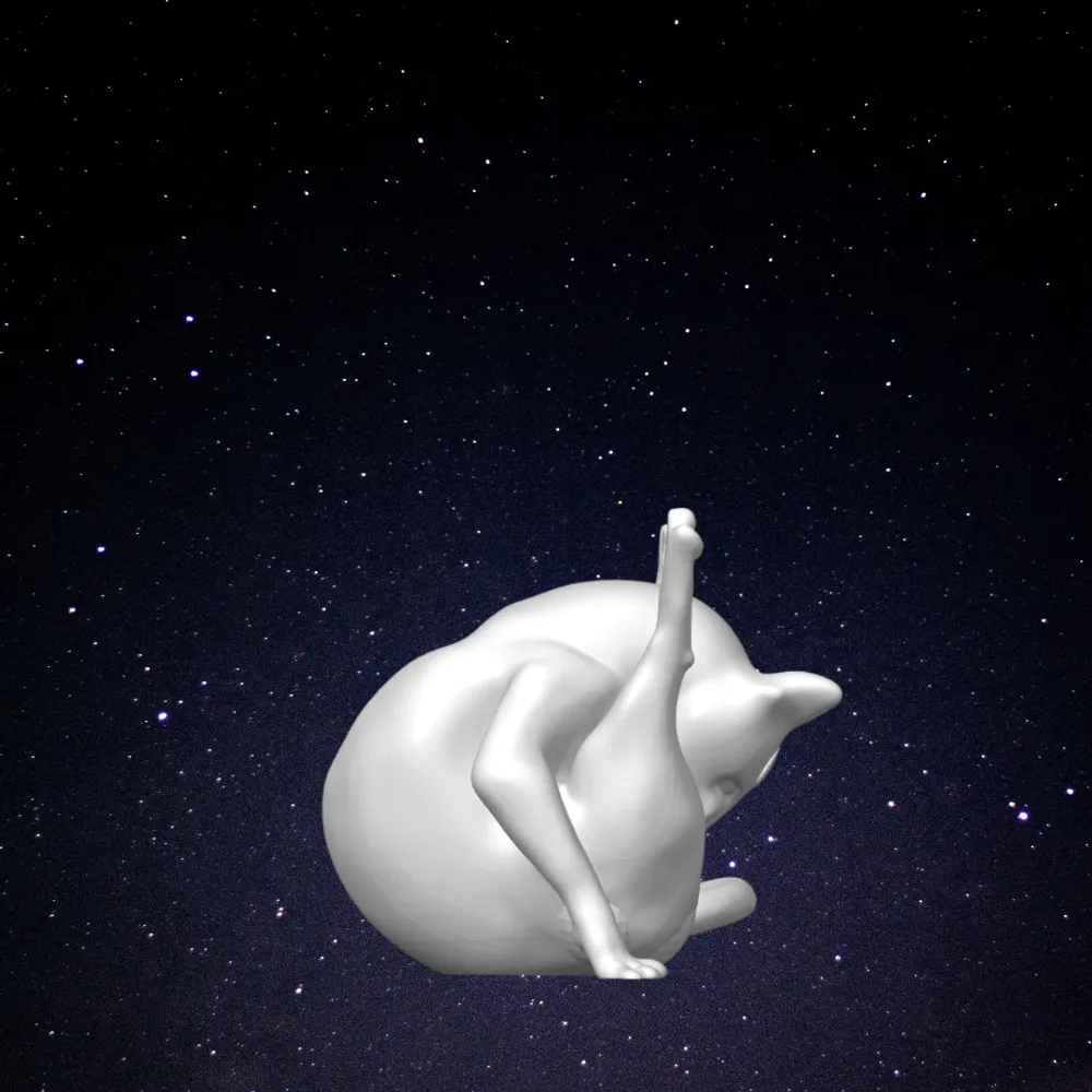 Cheeky Kitty by StevieWander MakerWorld: Download Free 3D Models