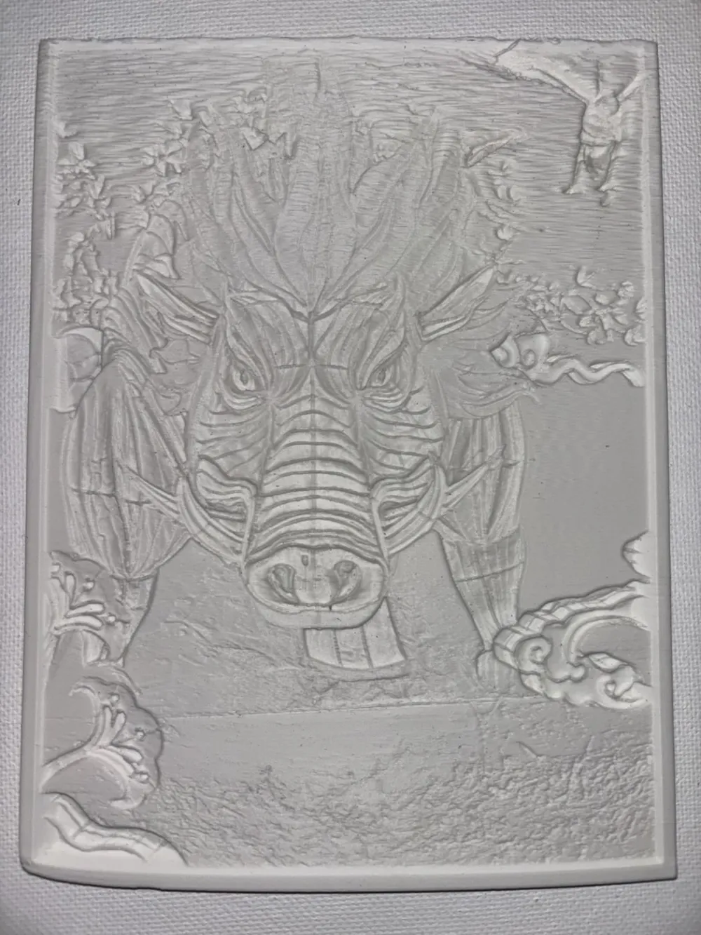 lithophane of mythical good luck lantern - Free 3D Print Model - MakerWorld