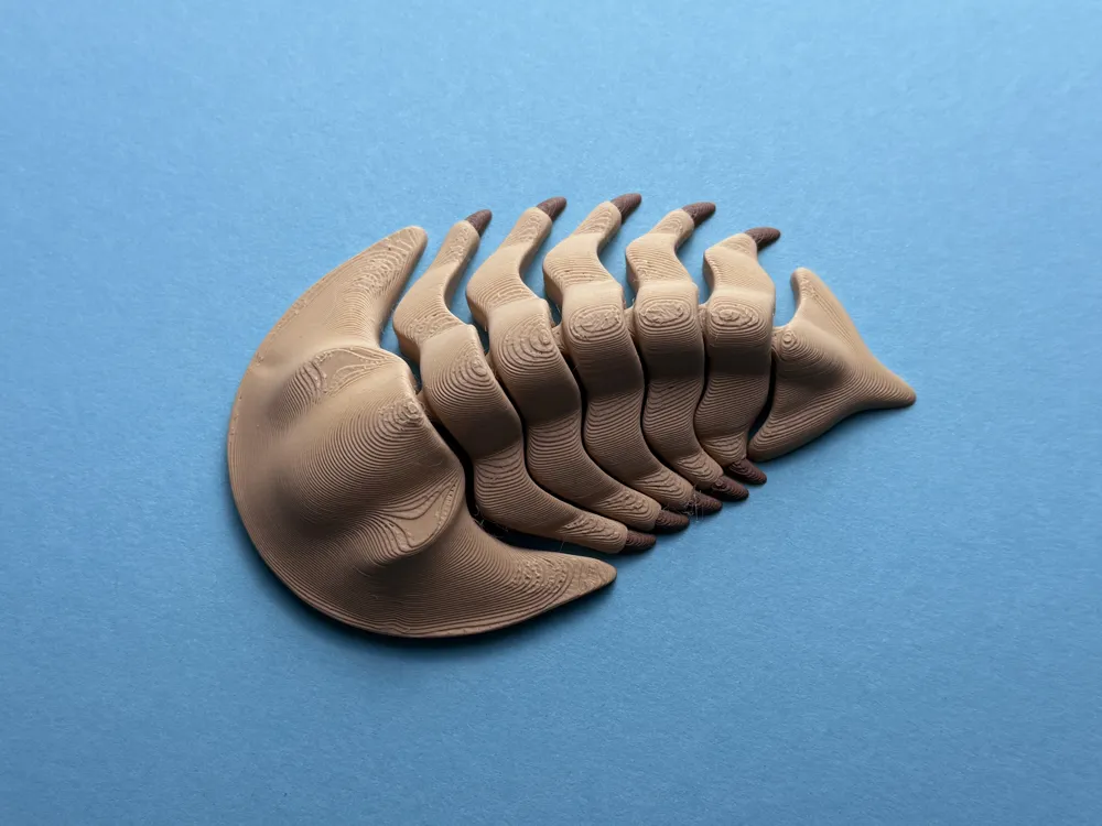Articulated Trilobite - Free 3D Print Model - MakerWorld
