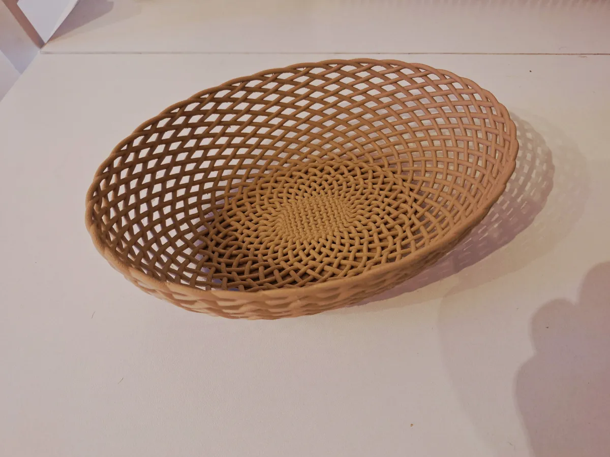 Wicker Basket - Free 3D Print Model - MakerWorld