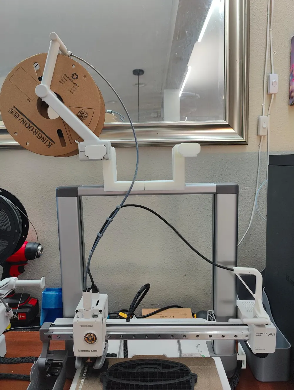 A1 top mount 90 degree by Archemity - MakerWorld