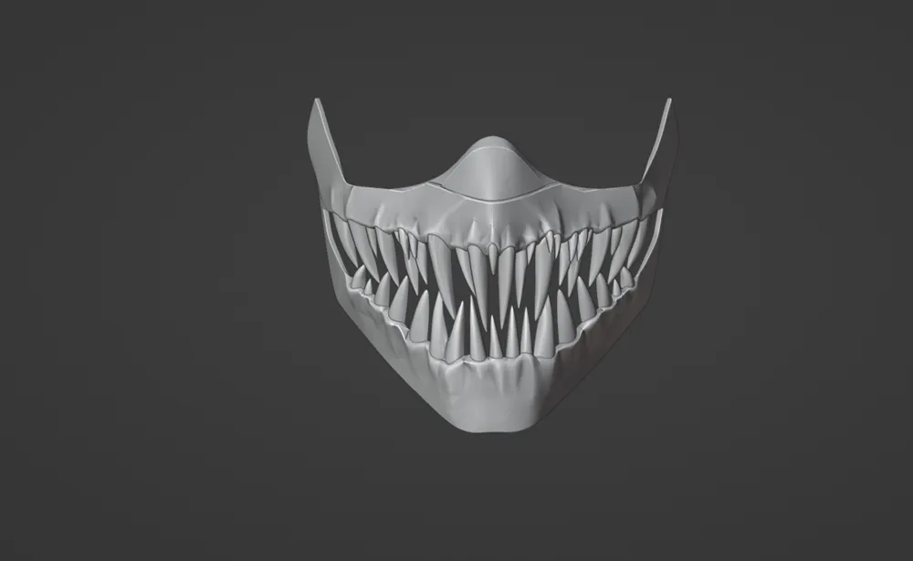 Kabal mask from Mortal Kombat 11 - Dark Dome - Free 3D Print Model ...