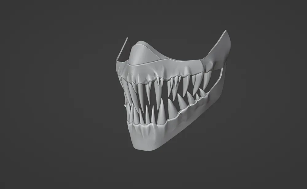 Kabal mask from Mortal Kombat 11 - Dark Dome - Free 3D Print Model ...