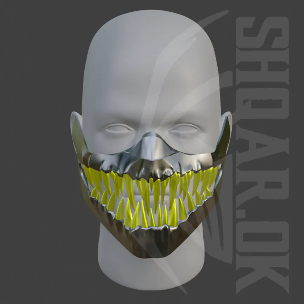 Kabal mask from Mortal Kombat 11 - Dark Dome - Free 3D Print Model ...