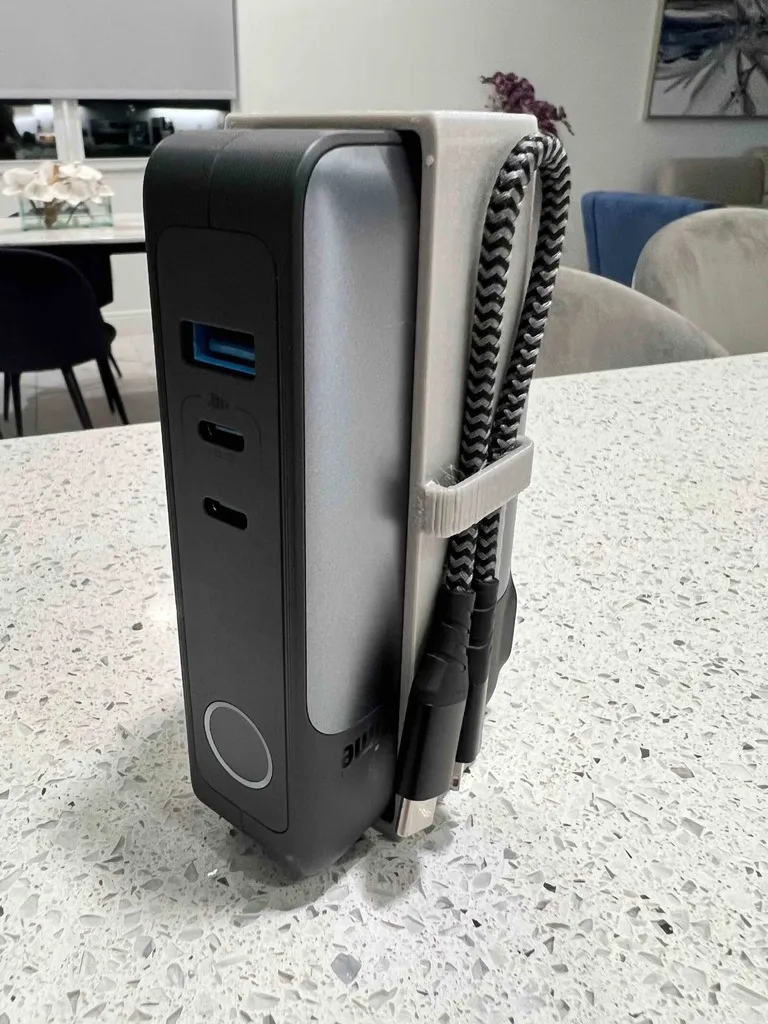 Anker 733 Power Bank Short Cable Holder by shuster.marc - MakerWorld