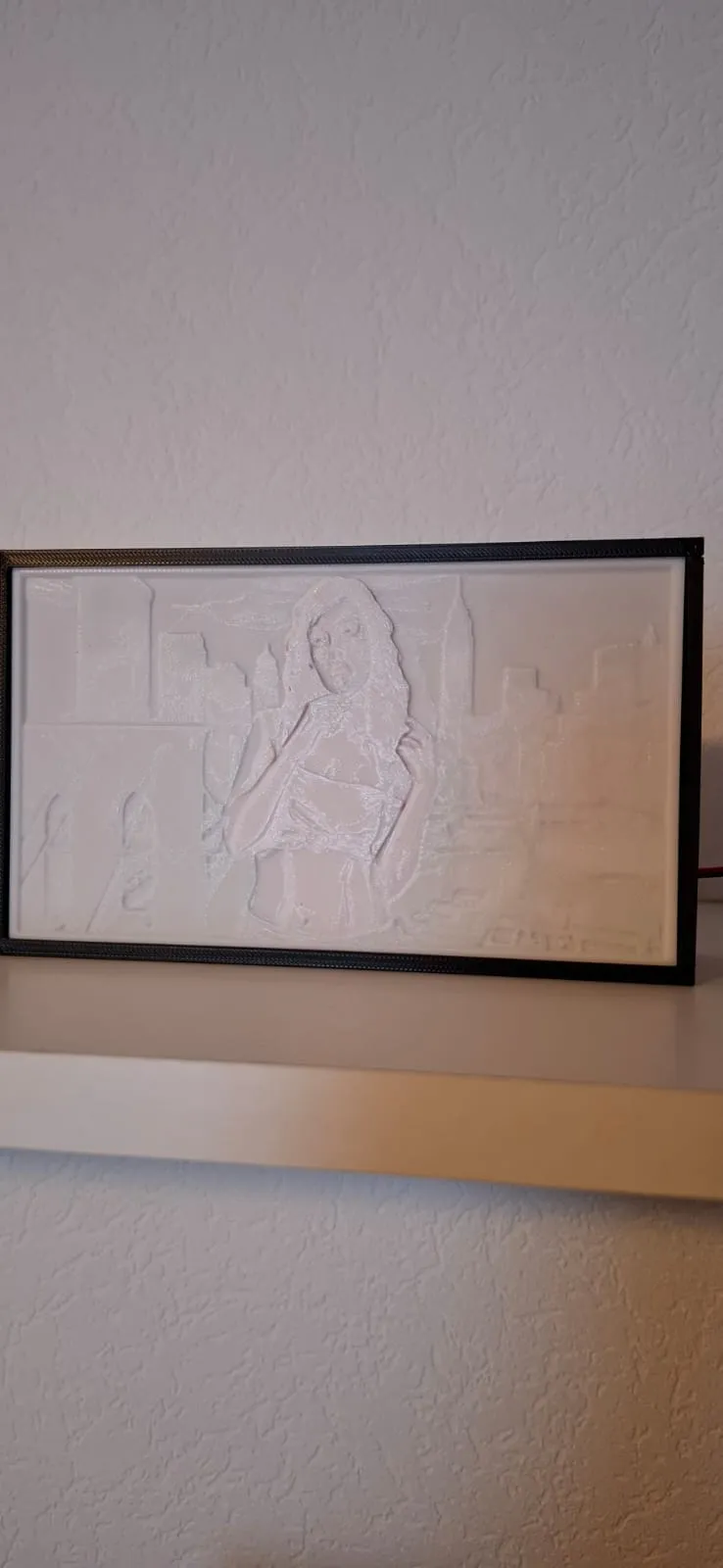 GTA IV Lola Del Rio Wallpaper Lithophane - Free 3D Print Model - MakerWorld