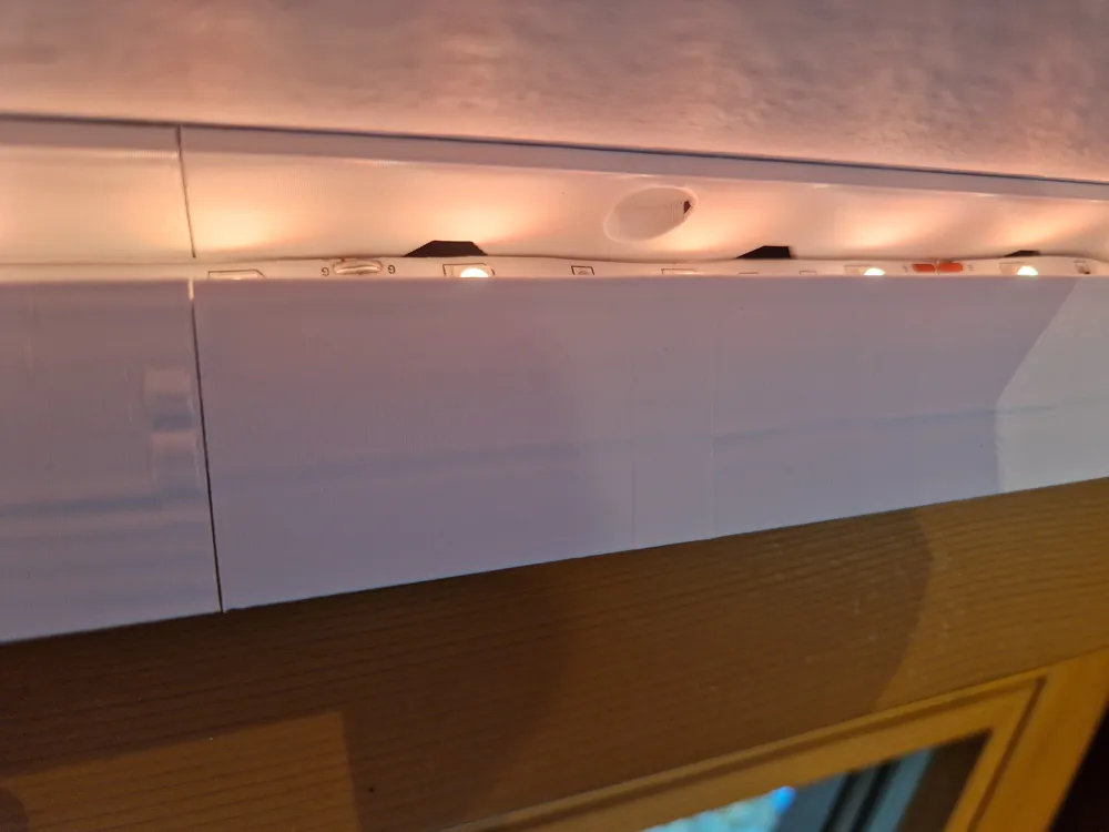 Modular Curtain Rail with Integrated LED Channel by MiMu MakerWorld ...