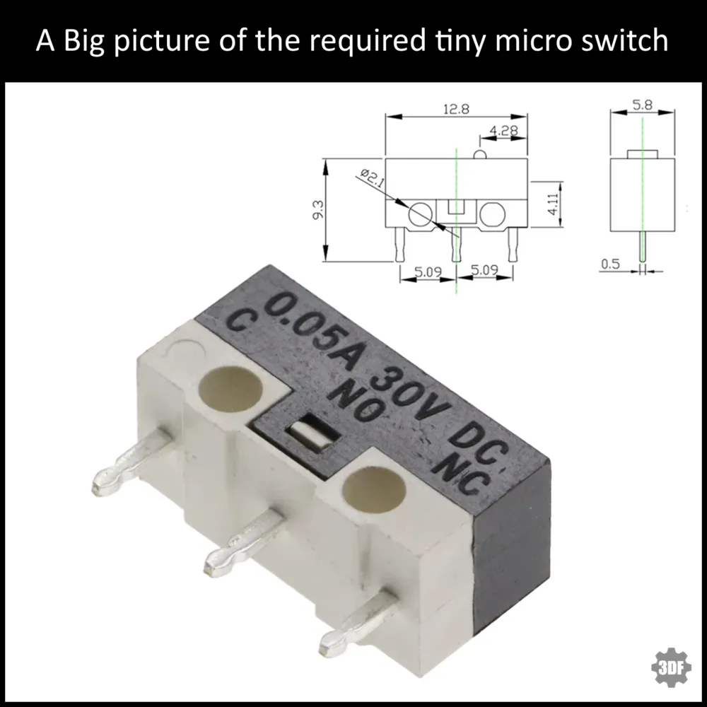 Arcade Buttons (18/24/30mm) w/ Tiny Micro Switches by 3DFreeman ...