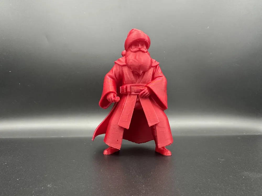 Jedi Santa - Free 3D Print Model - MakerWorld