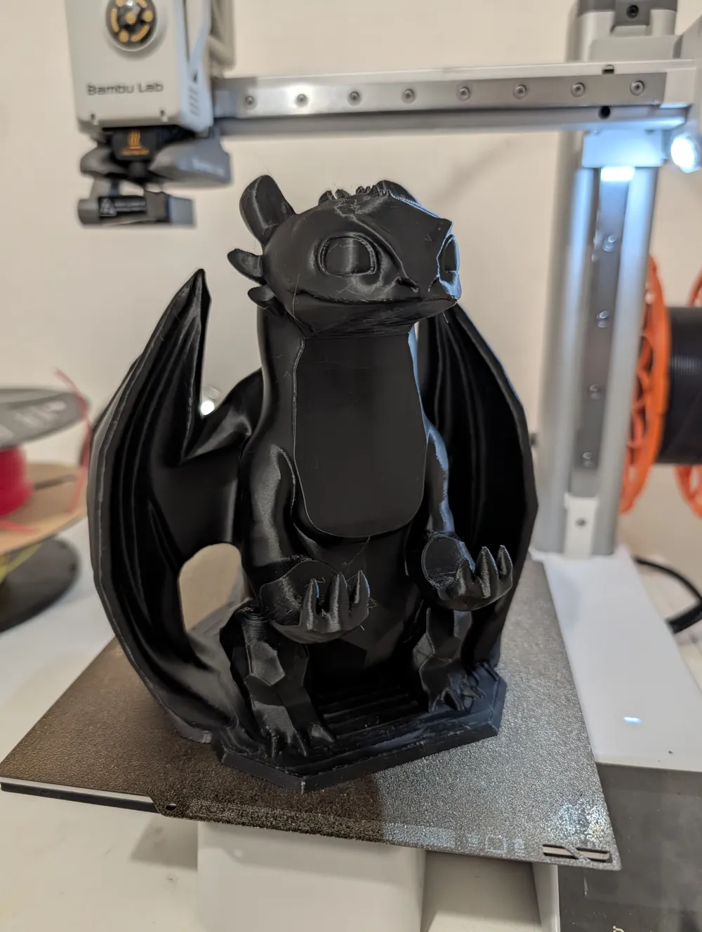 Night Fury Xbox Controller Stand - Free 3D Print Model - MakerWorld