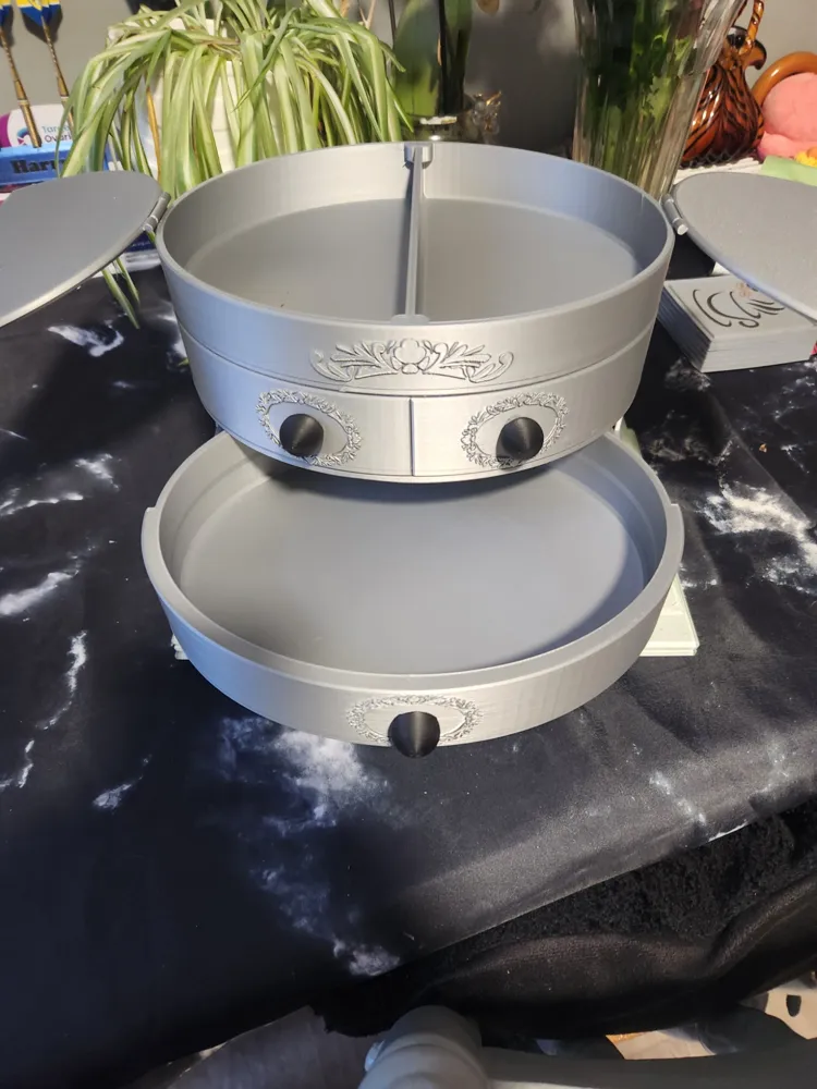 Vintage style modular jewellery/ storage box by WT 3d Print Designs ...