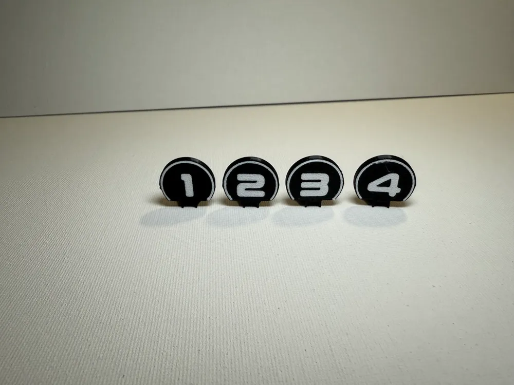 AMS Lite Enclosure Number Attachments by Jrosen73 MakerWorld: Download ...