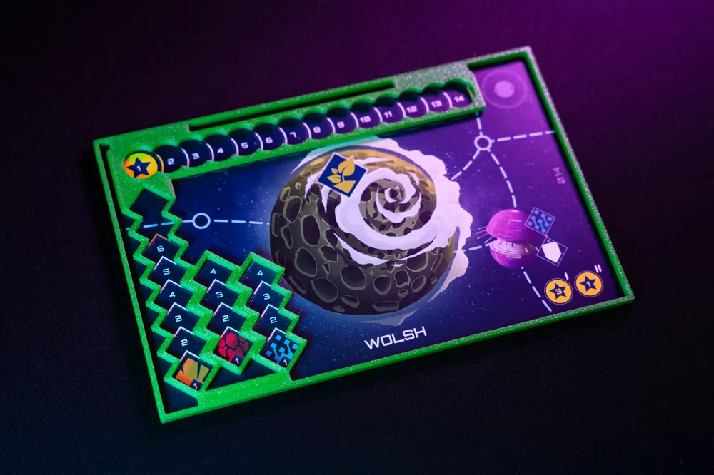 Micro Cosmos Planet cards frames by Pitt MakerWorld: Download Free 3D ...