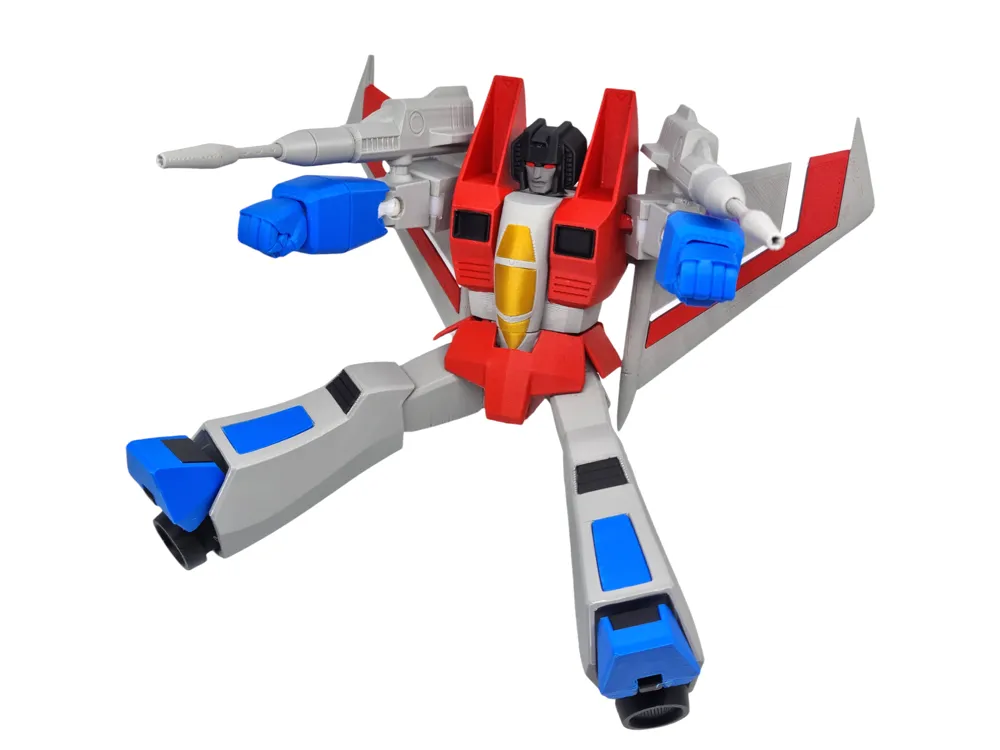 Transformers Devastation Starscream Action Figure - Free 3D Print Model ...