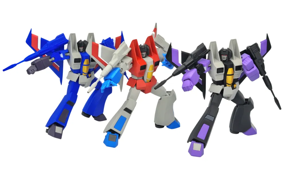 Transformers Devastation Starscream Action Figure by congee prints ...